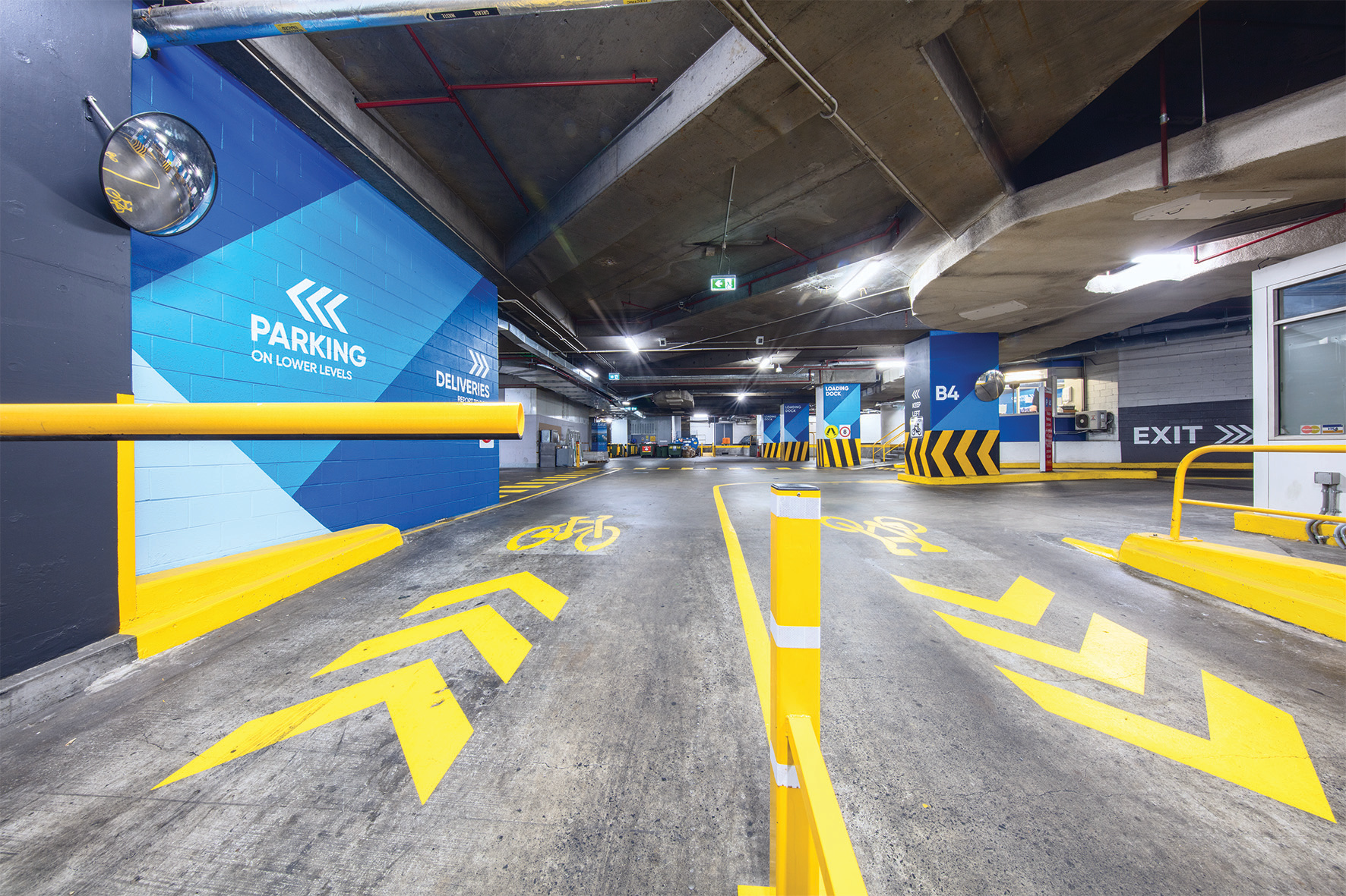 Gateway Carpark Graphics | Dovetail Design Group | Australia
