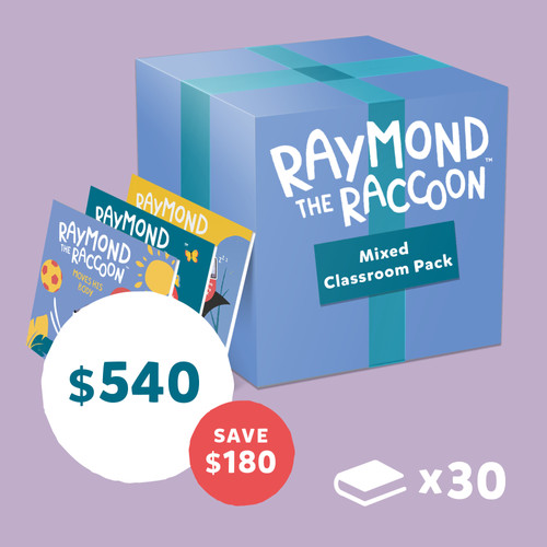 30x Raymond the Raccoon Books (Mixed) | Raymond the Raccoon