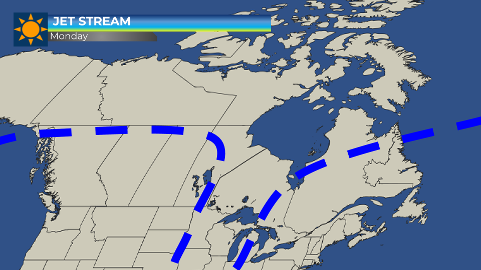 Weekly Temperature Outlook & A Trough in the Jet Stream Could Bring Snow