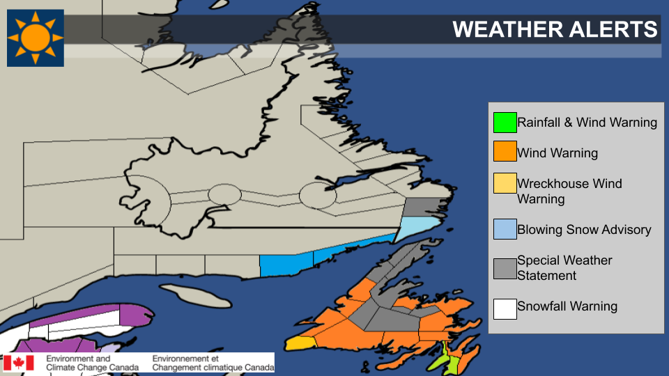 Severe Weather Continues Across Atlantic Canada