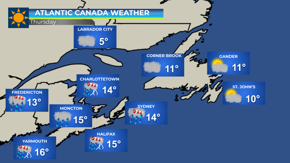 Stormy Couple of Days Ahead for Atlantic Canada