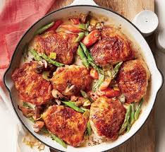 Chicken Fricassee with Spring Vegetables | byron-nutrition