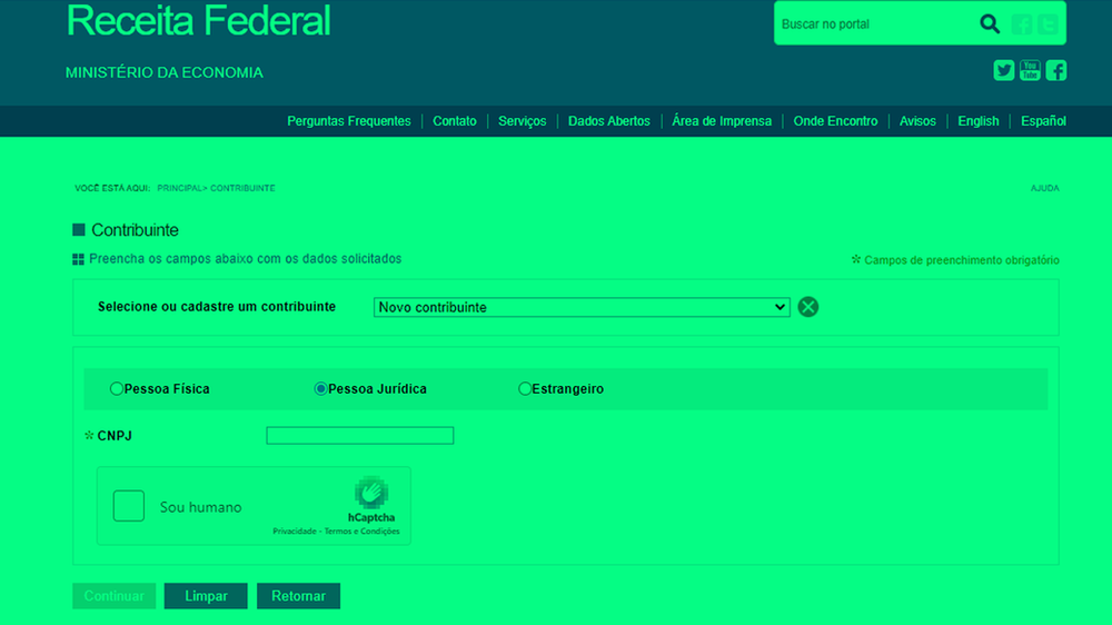 Como recalcular DARF de IRPJ e CSLL pelo SicalcWeb