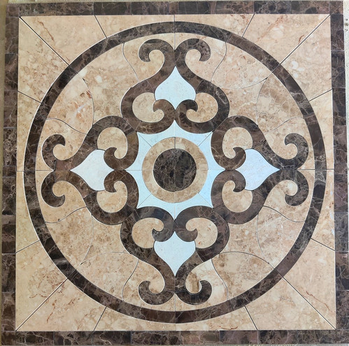 Marble Medallion 8008 | Medallion Designs