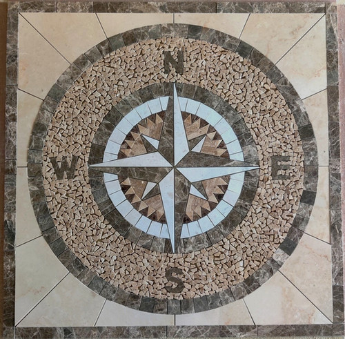 Marble Medallion 8012 | Medallion Designs