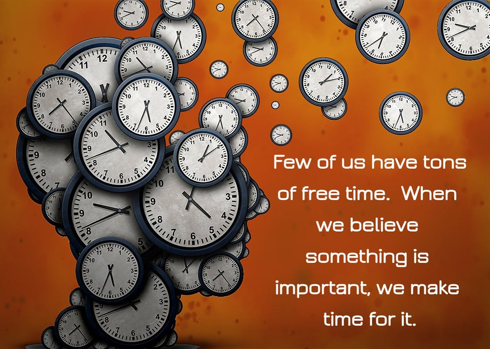 Few of us have tons of free time. When we believe something is ...
