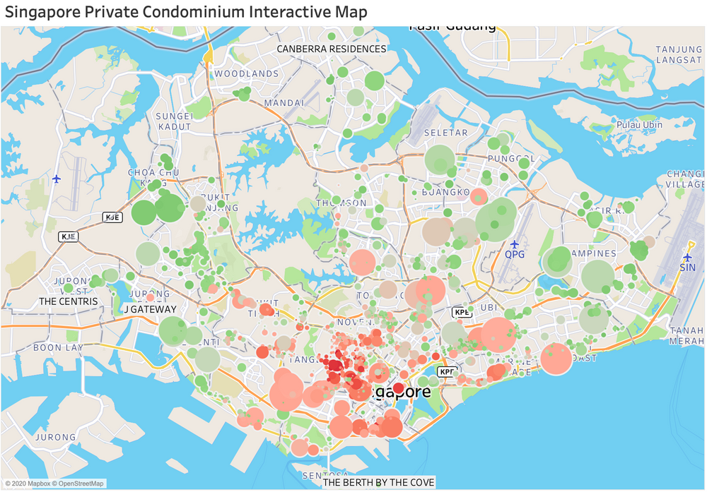 Singapore Private Condominium Interactive Map- Data Science Investor