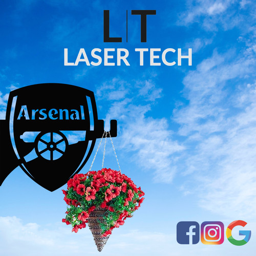 Arsenal F.C. Hanging baskets | Lasertech