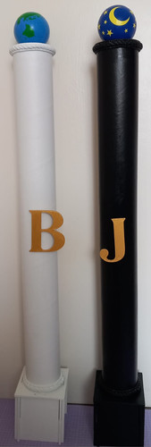 Masonic Pillars of Boaz and Jarchin | Magic Tool Box Uk