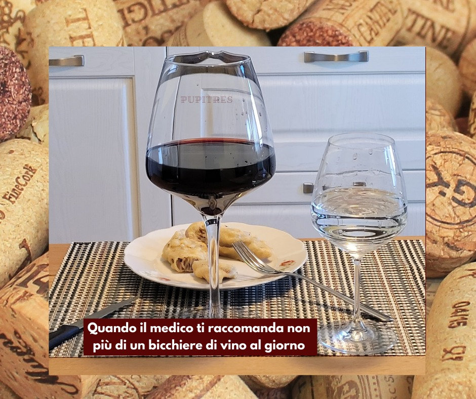 Meme vino: un bicchiere al giorno | Pupitres