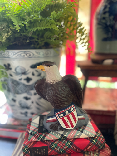 Vintage eagle bank | Plate and Plaid