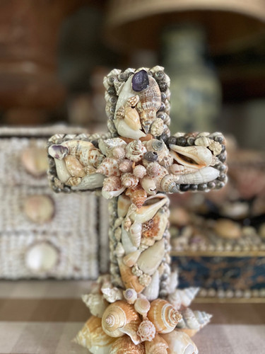 Seashell crosses | Plate and Plaid