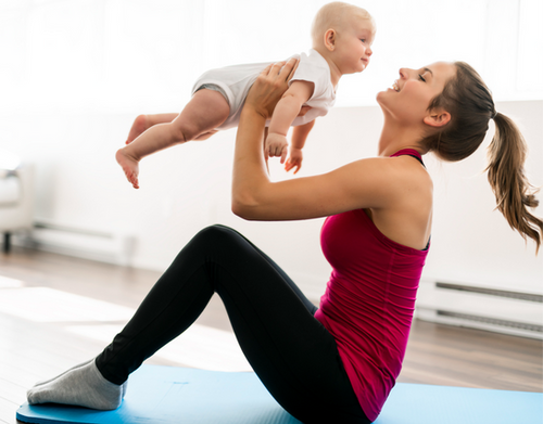 Yoga Maman Bébé 0 - 12 mois | L'Orange Verte