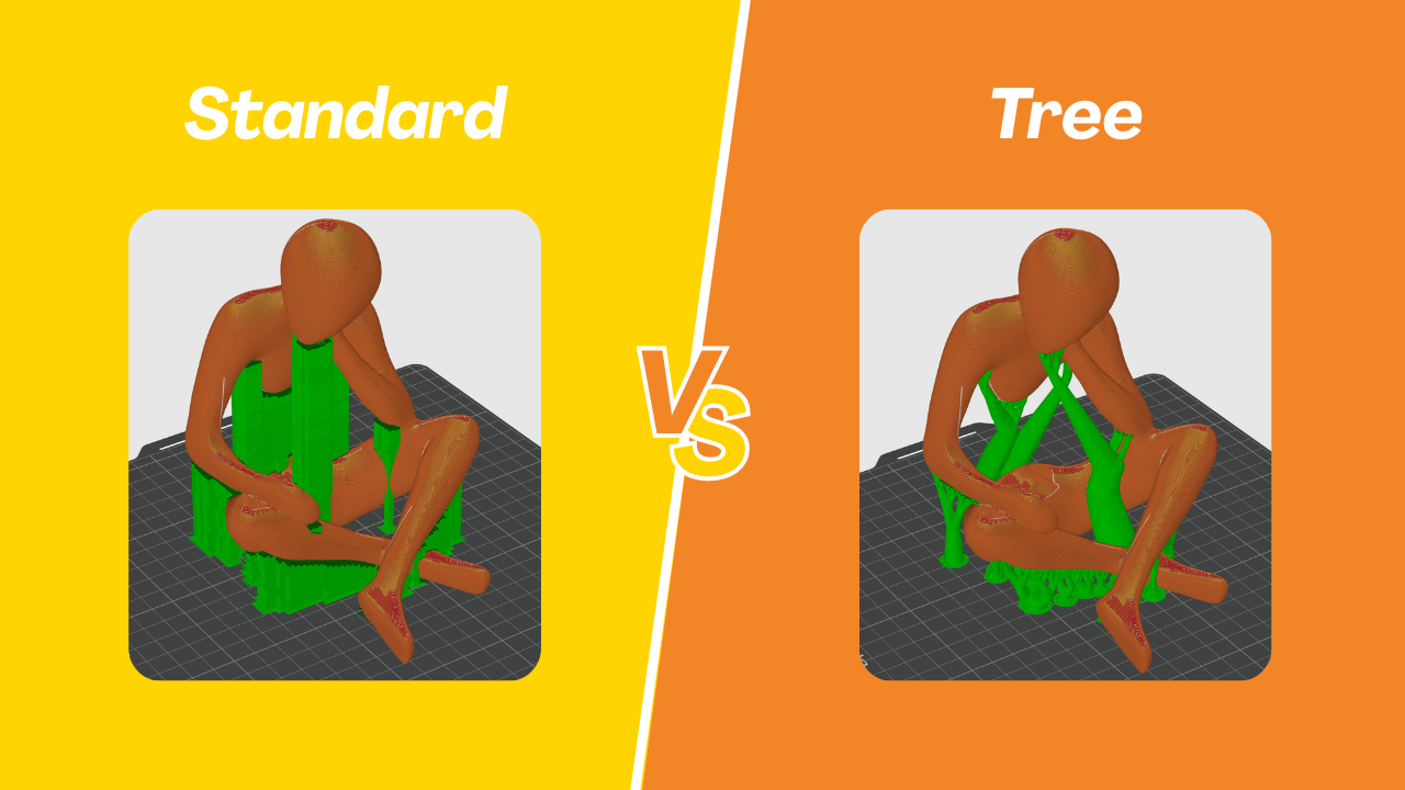 3D Print Supports Explained: When to Use Tree vs. Standard Supports