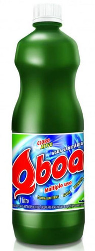 Água Sanitária Qboa 1L | masterlimp