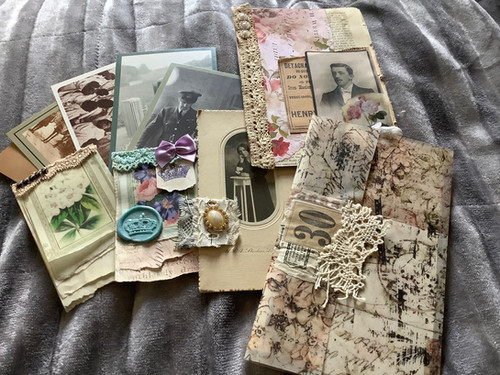 Junk Journal Paper Fillers | Shabbydabbydoodah