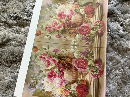 25 Page Printed Paper Pad | Shabbydabbydoodah