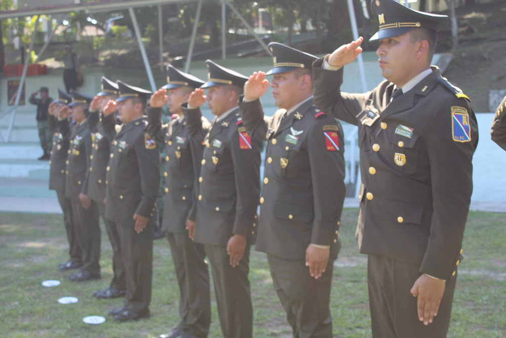 Ceremonia de Ascenso del Personal que obtuvo un grado inmediato superior.