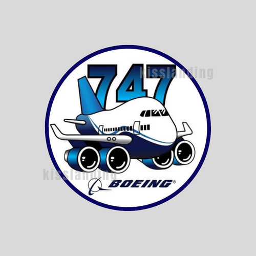 Boeing 747 Sticker | Kisslanding Aero shop | Dubai - Al Quoz 3 - United ...