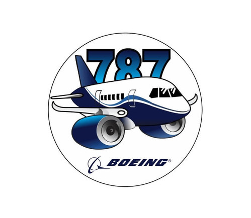 Boeing 787 Sticker | Kisslanding Pilot Shop | Bangkok Thailand