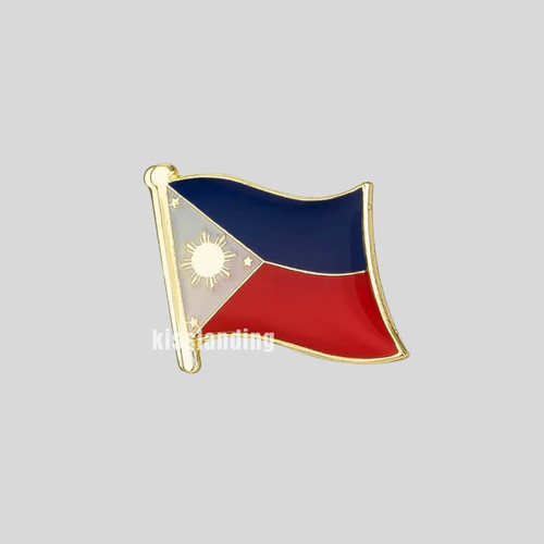 Philippines Flag lapel pin | Kisslanding Aeroshop | Bangkok Thailand