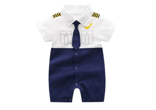 Baby Pilot Uniform Romper | Kisslanding Aeroshop | Bangkok Thailand