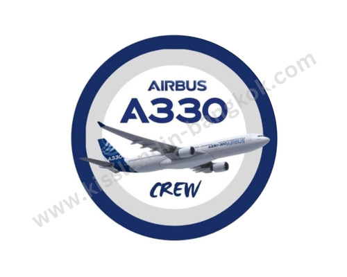 Airbus A330 Crew Sticker | Kisslanding Pilot Shop | Bangkok Thailand