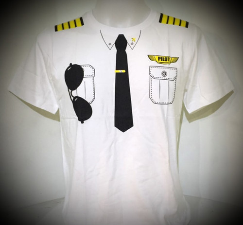Pilot Uniform tee shirt | Kisslanding Pilot Shop | Bangkok