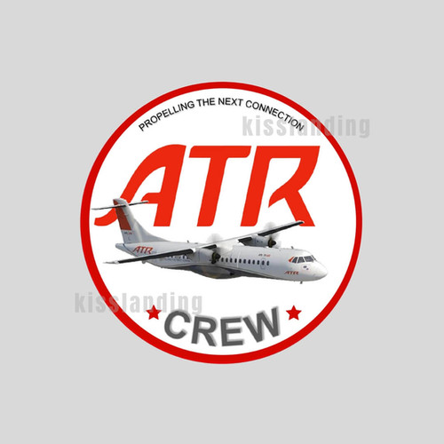 ATR Crew Sticker | Kisslanding Pilot Shop | Bangkok Thailand