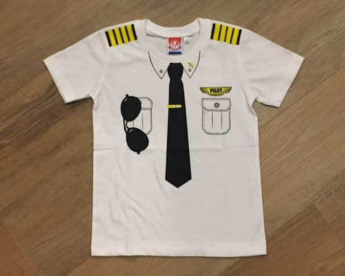 Kids Little Pilot uniform tee | Kisslanding Pilot Shop | Bangkok