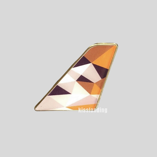 Etihad Airways Tail lapel pin | Kisslanding Aeroshop | Bangkok Thailand