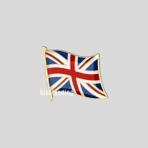 UK Flag lapel pin | Kisslanding Aeroshop | Bangkok Thailand
