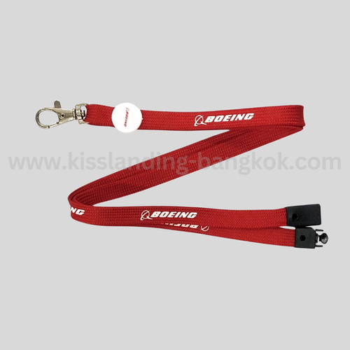 Boeing Red lanyard for air crews | Kisslanding Aero shop | Dubai - Al ...