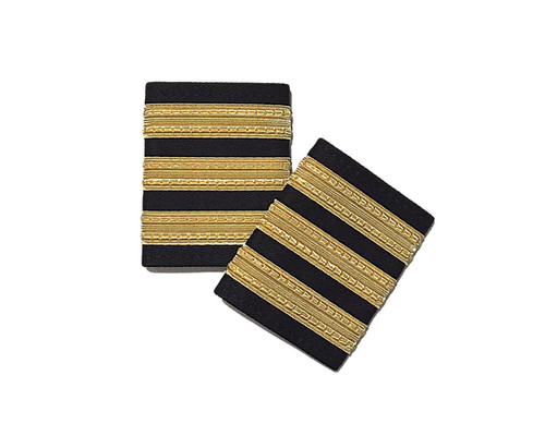 Pilot Epaulets 3 stripes | Kisslanding Pilot Shop | BANGKOK