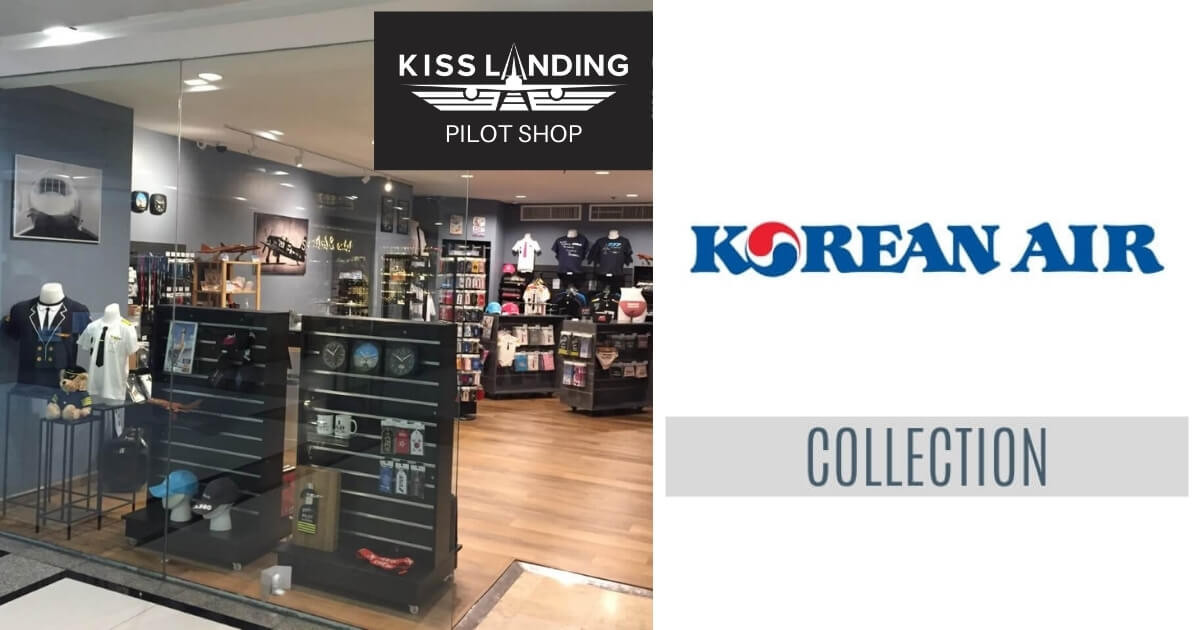 Korean Air Crew Collection | Kisslanding Pilot Shop | Bangkok Thailand