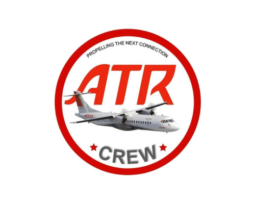 ATR Crew Sticker | Kisslanding Pilot Shop | Bangkok Thailand