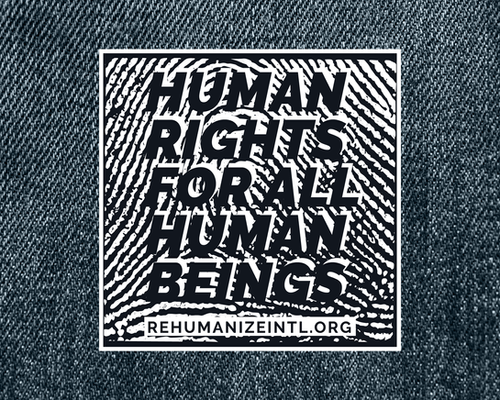 Human Rights for All Human Beings Patch | Rehumanize