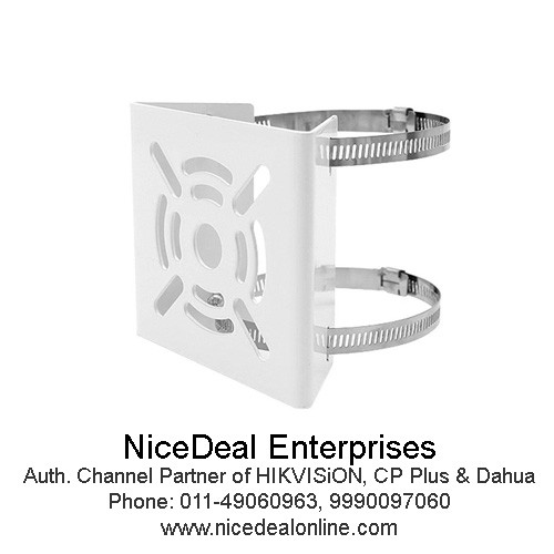 Pole Mount Stand | Rs. 195/- | CCTV Pole Mount Stand Camera with Clamp ...