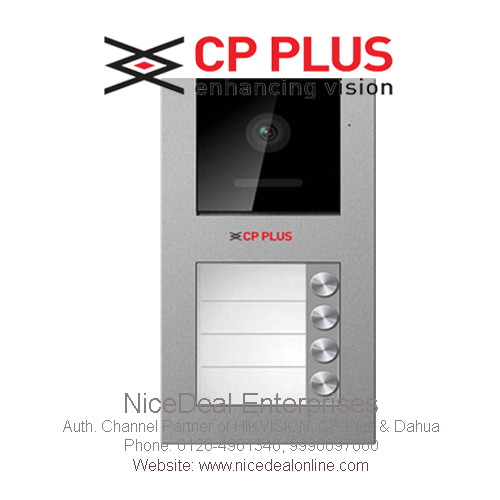 CP-PAV-C341 | Rs. 5750/- | CP Plus 4 Door Bell Outdoor Unit VDP (CP-PAV ...