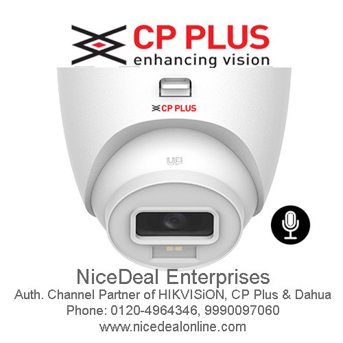 CP-UNC-DA41PL3C-L-Y | Rs. 3000/- | CP Plus IP 4MP Smart Dual Light Dome ...