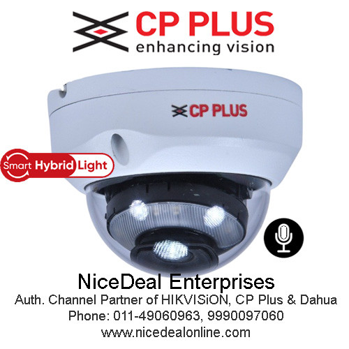 CP-UNC-VC81L5C-VMD-LQ | Rs. 9950/- | STQC | CP Plus 8 MP Dual-Light ...