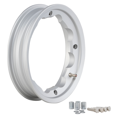 Lambretta tubeless wheel rim, standard width - Light silver ( Fiat 690 ...