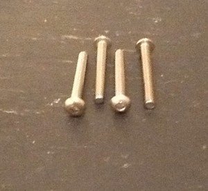 Vespa stainless button head allen headset screws x 4 | Lambretta Upgrades