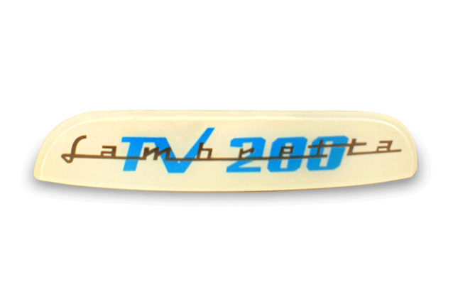 Lambretta - Rear frame badge - TV200 | Lambretta Upgrades