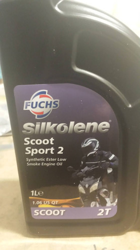Oil - 2 stroke, fully synthetic - scoot sport 2 - 1 litre | Lambretta ...