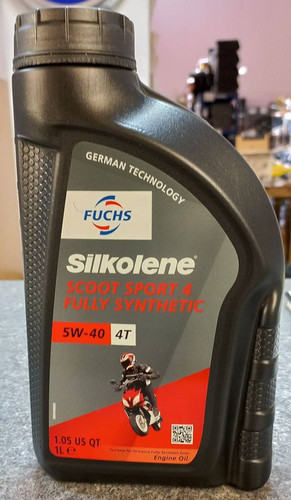 Oil - 4 stroke engine oil - scoot sport 4 - 5W40 - 1 litre | Lambretta ...