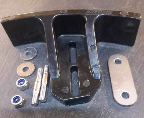 Lambretta Transmission - Complete chain guide, anti splay plate, studs ...
