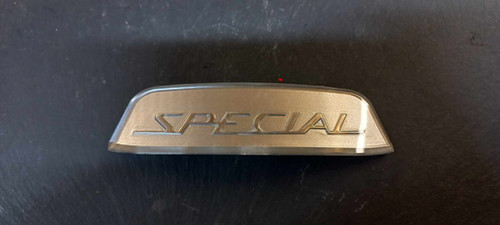 Lambretta Badge - Rear frame badge - Special, silver | Lambretta Upgrades