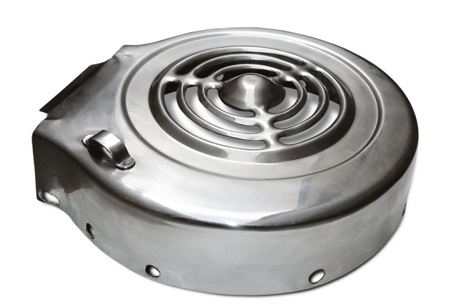 Lambretta Flywheel - Stainless fly cowl - Shallow, Li type | Lambretta ...