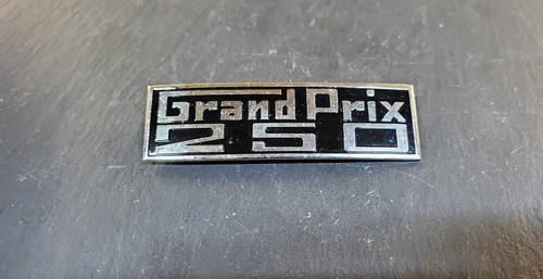 Lambretta Badges - Legshields GP, Grand Prix 250 - Rectangular ...